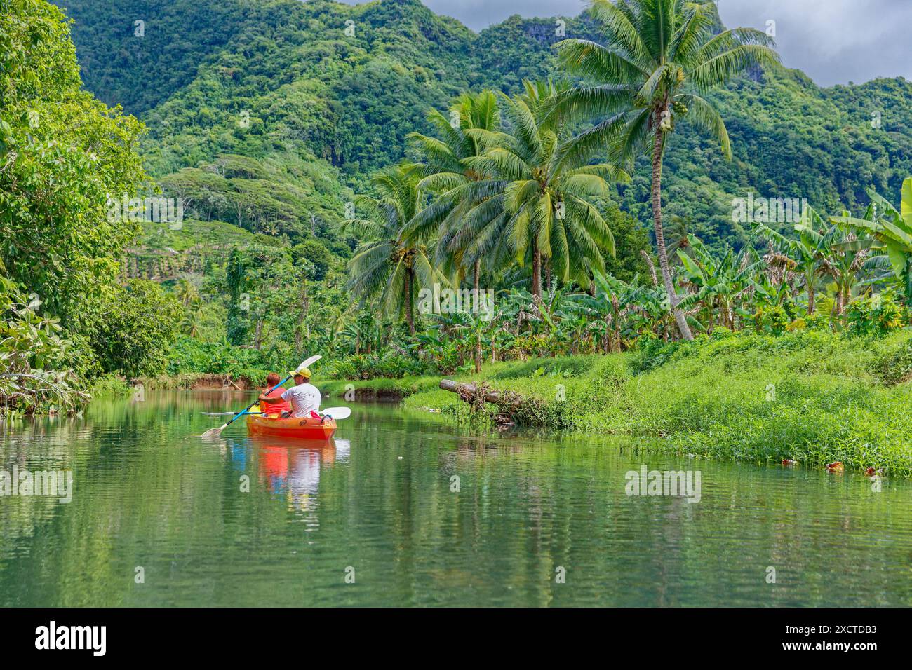 FRENCH POLYNESIA. RAIATEA ISLAND Stock Photo - Alamy