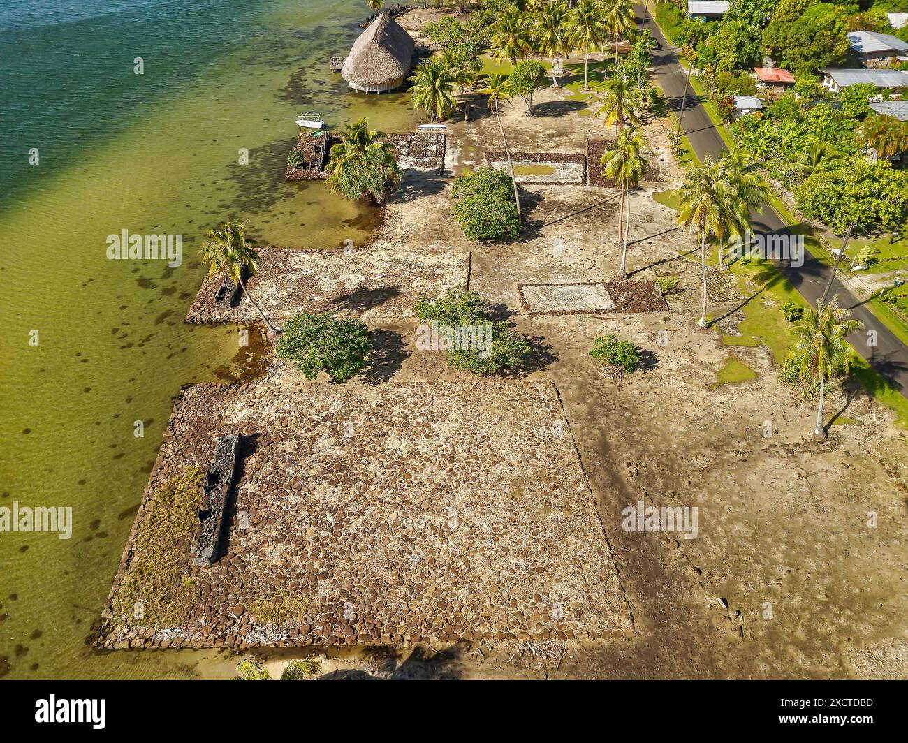 Marae french polynesia hi-res stock photography and images - Alamy