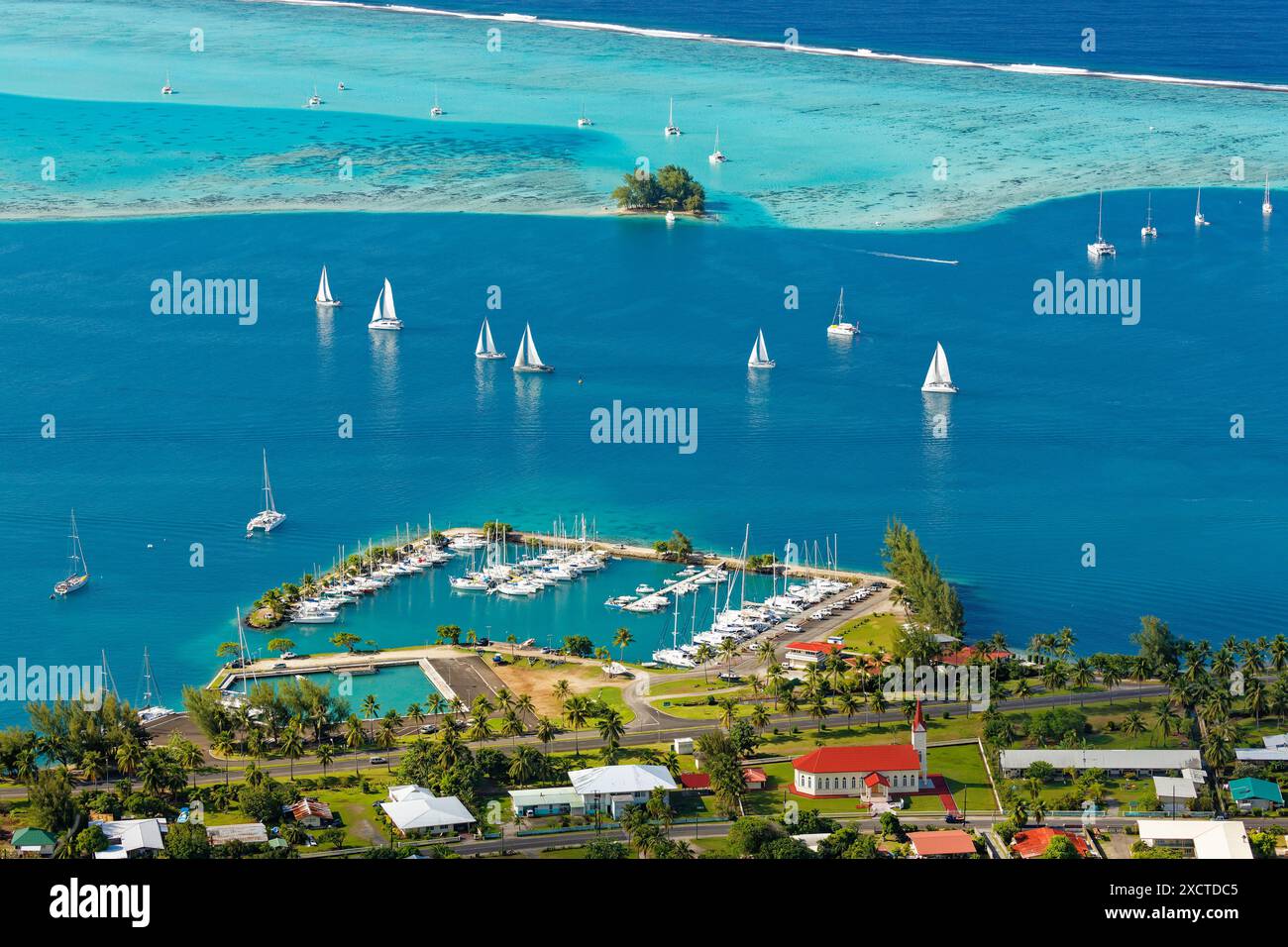FRENCH POLYNESIA. RAIATEA ISLAND Stock Photo - Alamy
