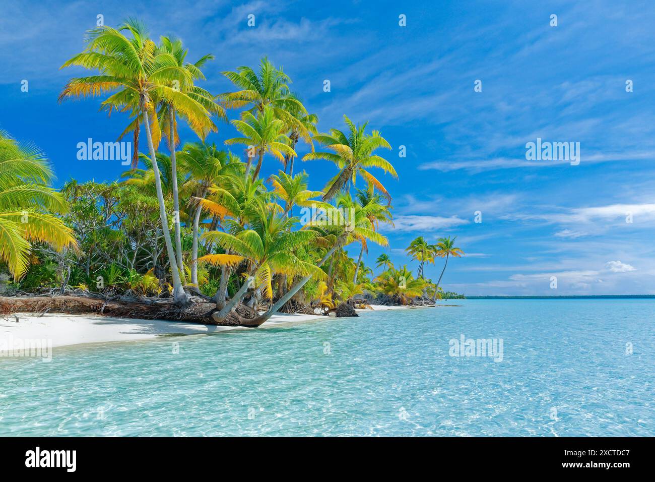 FRENCH POLYNESIA. TETIAROA ATOLL. THE FAMOUS ACTOR MARLON BRANDO ...