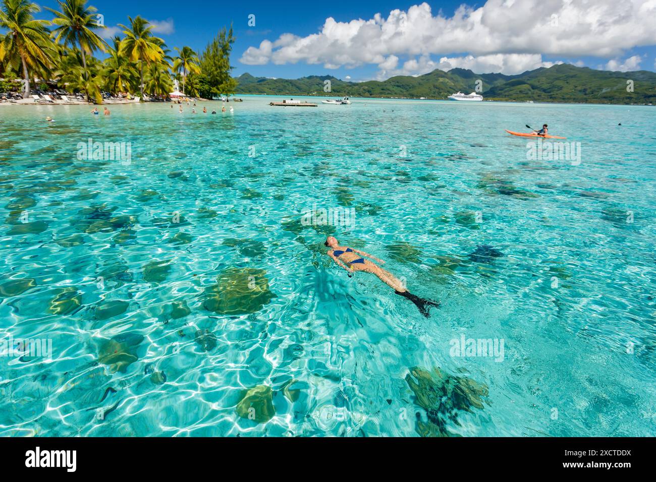 FRENCH POLYNESIA. TAHAA ISLAND Stock Photo - Alamy