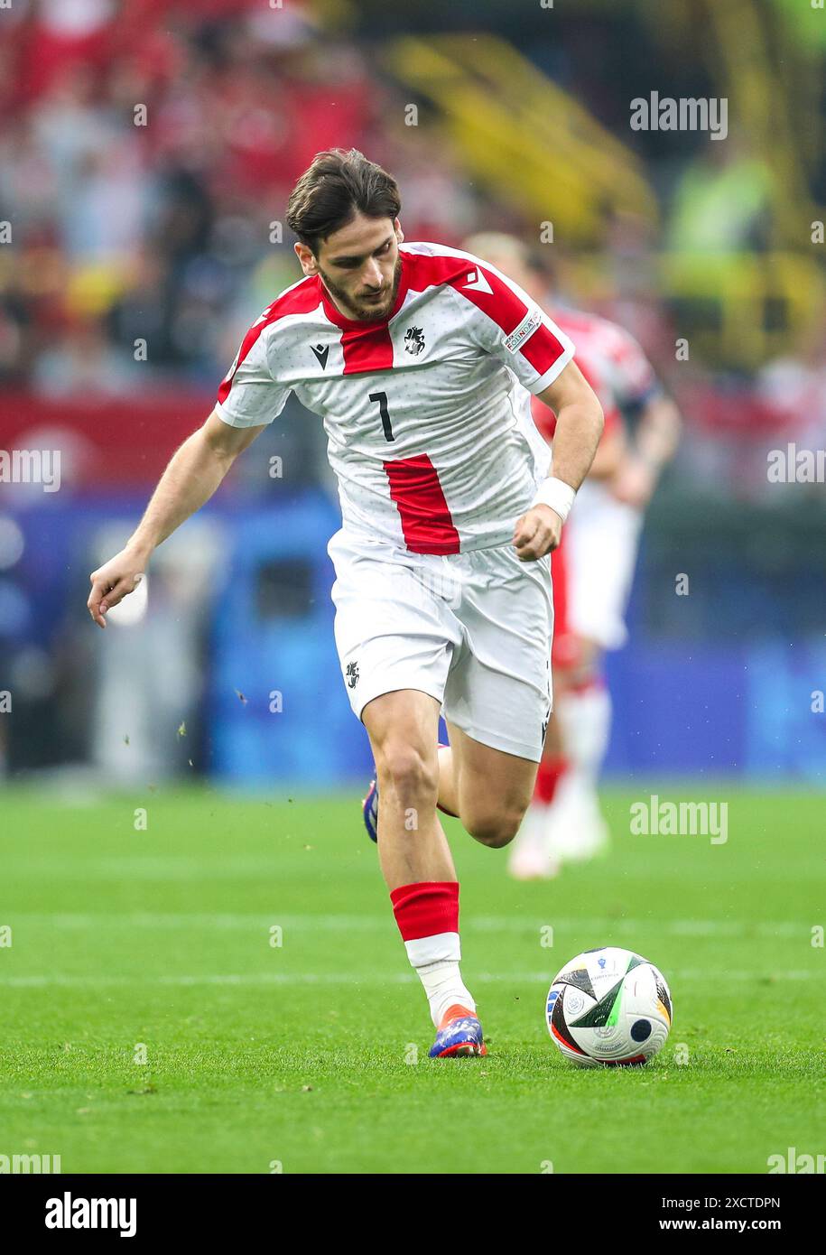 Dortmund, Germany. 18th June, 2024. Georgia Kvaratskhelia, Khvicha Left ...