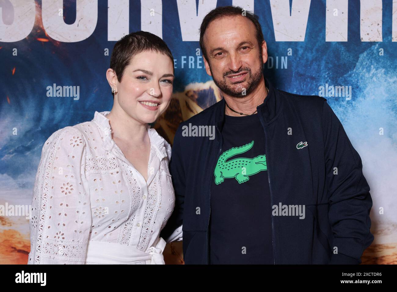 Emilie Dequenne and Michel Ferracci attend the photocall for the ...