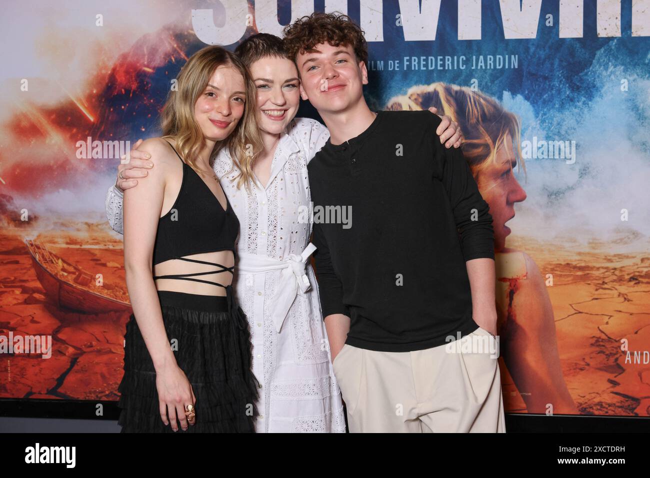 Lisa Delamar, Emilie Dequenne, Lucas Ebel and Emilie Dequenne attend ...