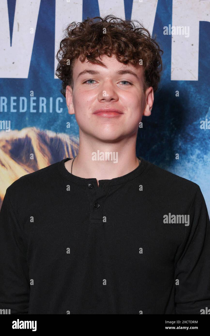 Lucas Ebel attends the photocall for the premiere of the film Survivre ...