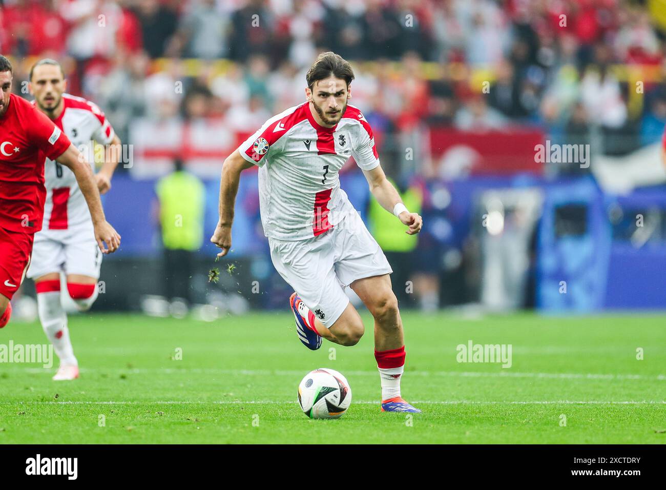 Dortmund, Germany. 18th June, 2024. Georgia Kvaratskhelia, Khvicha Left ...