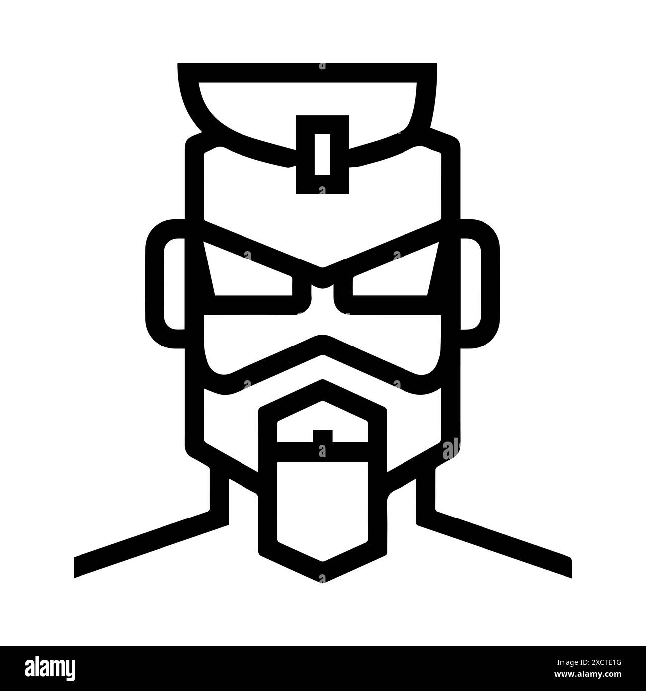 Bold man logo Black and White Stock Photos & Images - Alamy