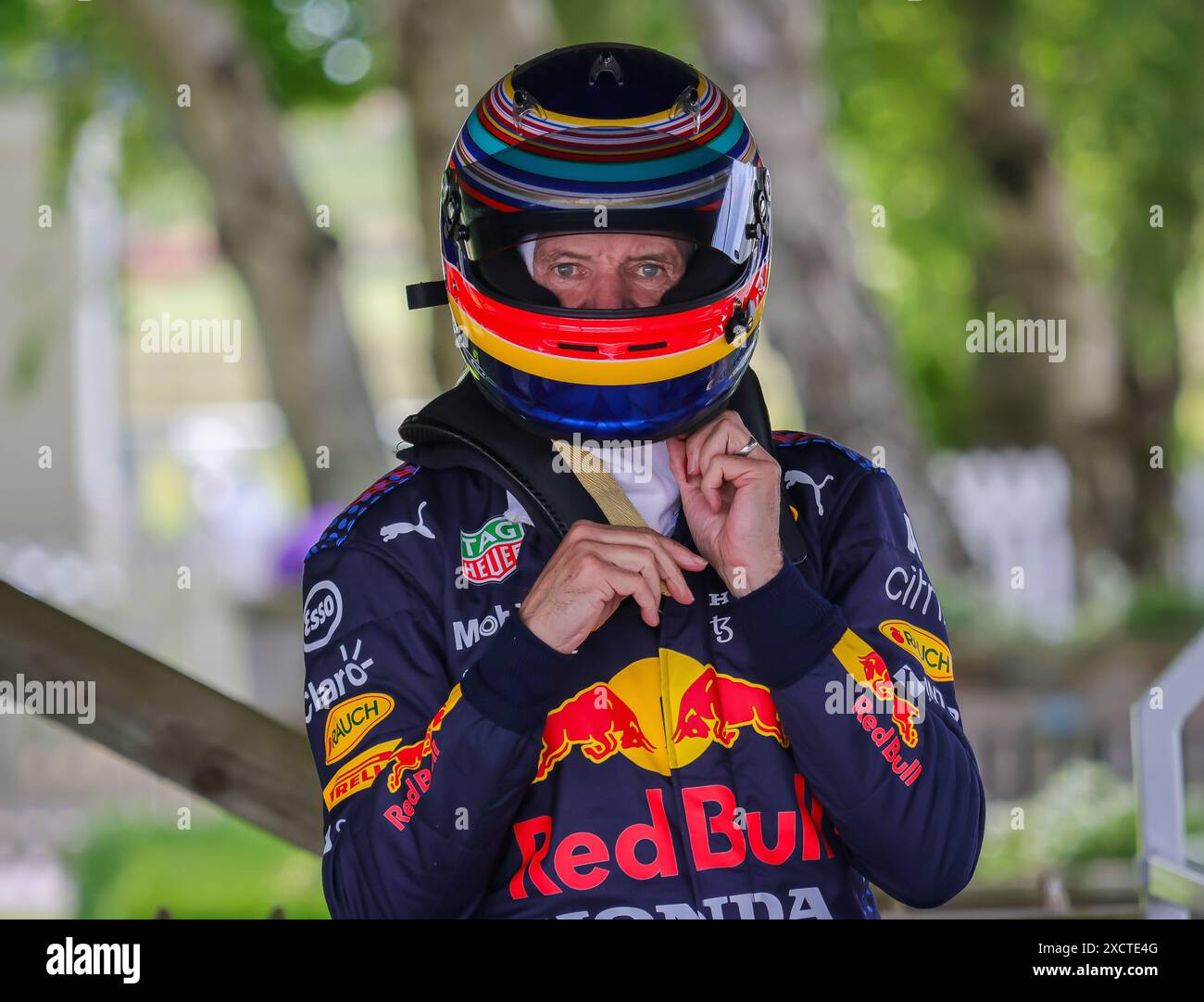 Adrian Newey Tests a ford GT40 at Goodwood Motor Circuit in West Sussex ...