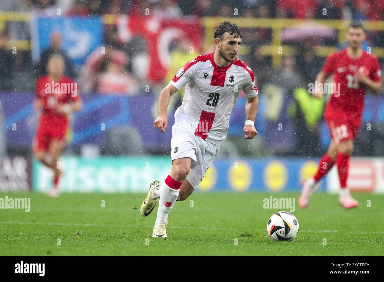 Dortmund, Germany. 18th June, 2024. Georgia midfielder Anzor ...
