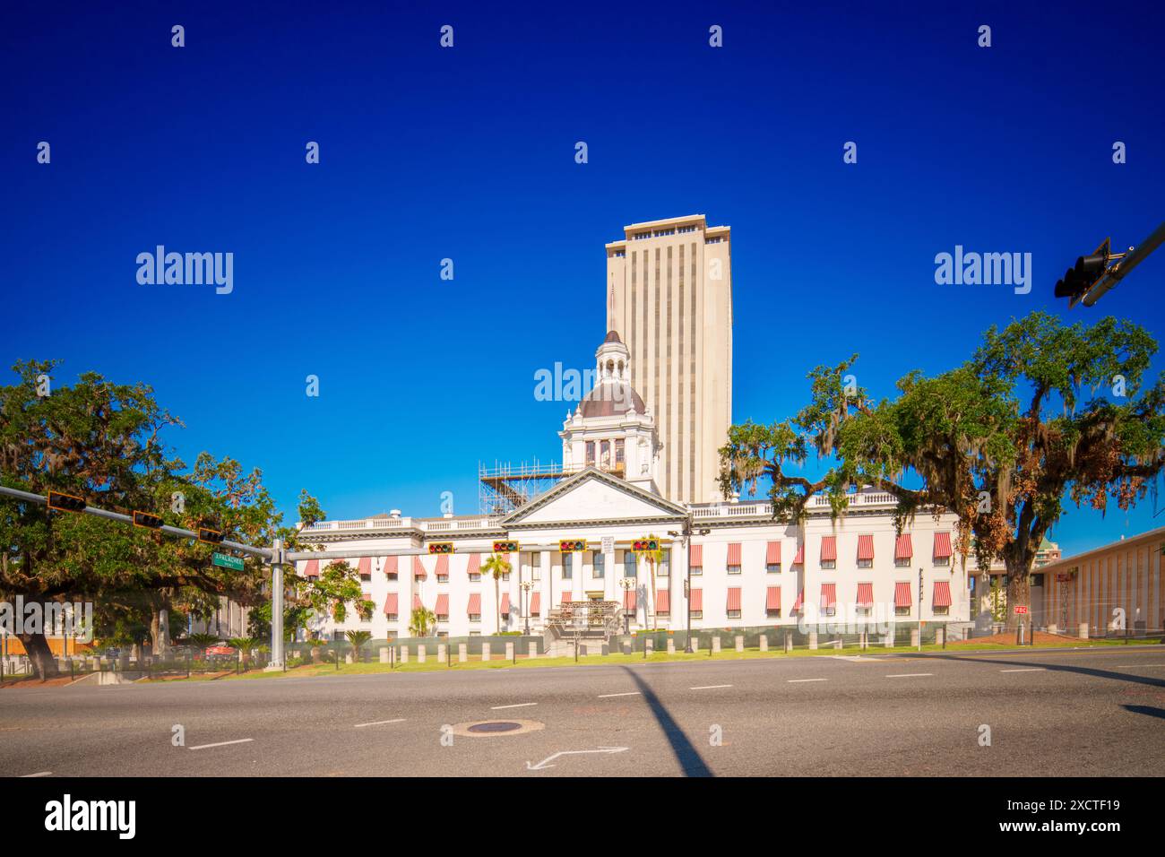 The Florida Capitol Building. Downtown Tallahassee. USA 2024 Stock ...