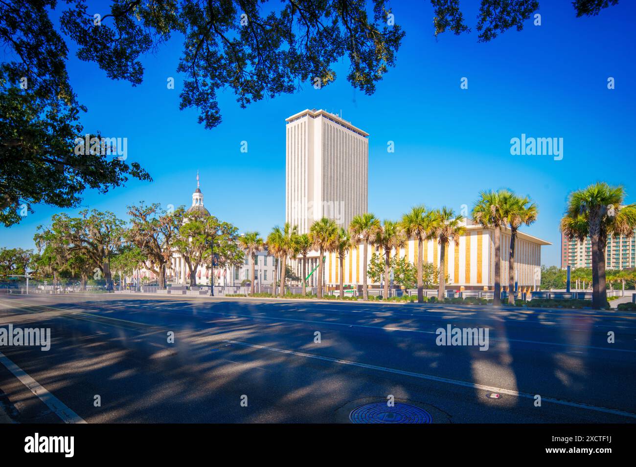 The Florida Capitol Building. Downtown Tallahassee. USA 2024 Stock ...