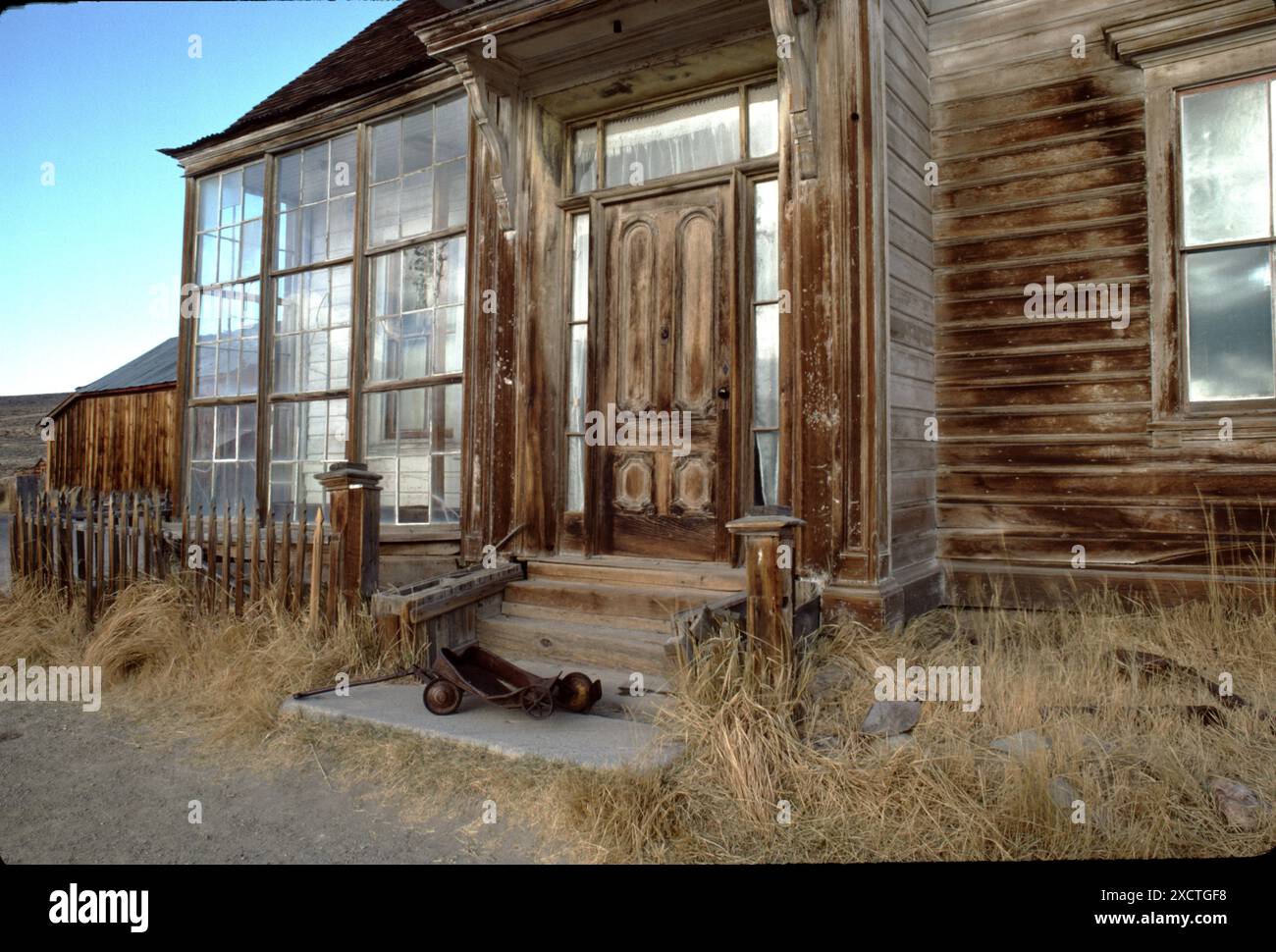 Bodie CA USA 1984. The U.S. Department of the Interior recognizes the ...