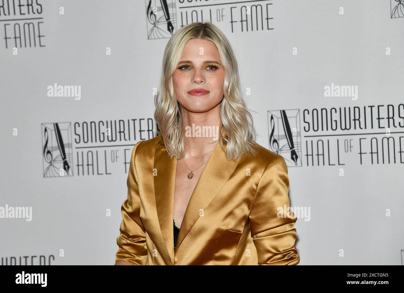Molly Kate Kestner attends the Songwriters Hall of Fame Induction and ...