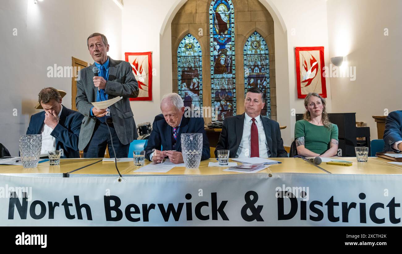 North Berwick, East Lothian, Scotland, UK, 18th June 2024. General ...