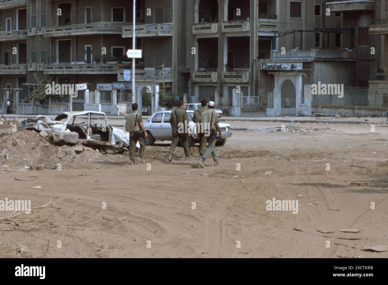 Israel lebanon war 1982 hi-res stock photography and images - Alamy