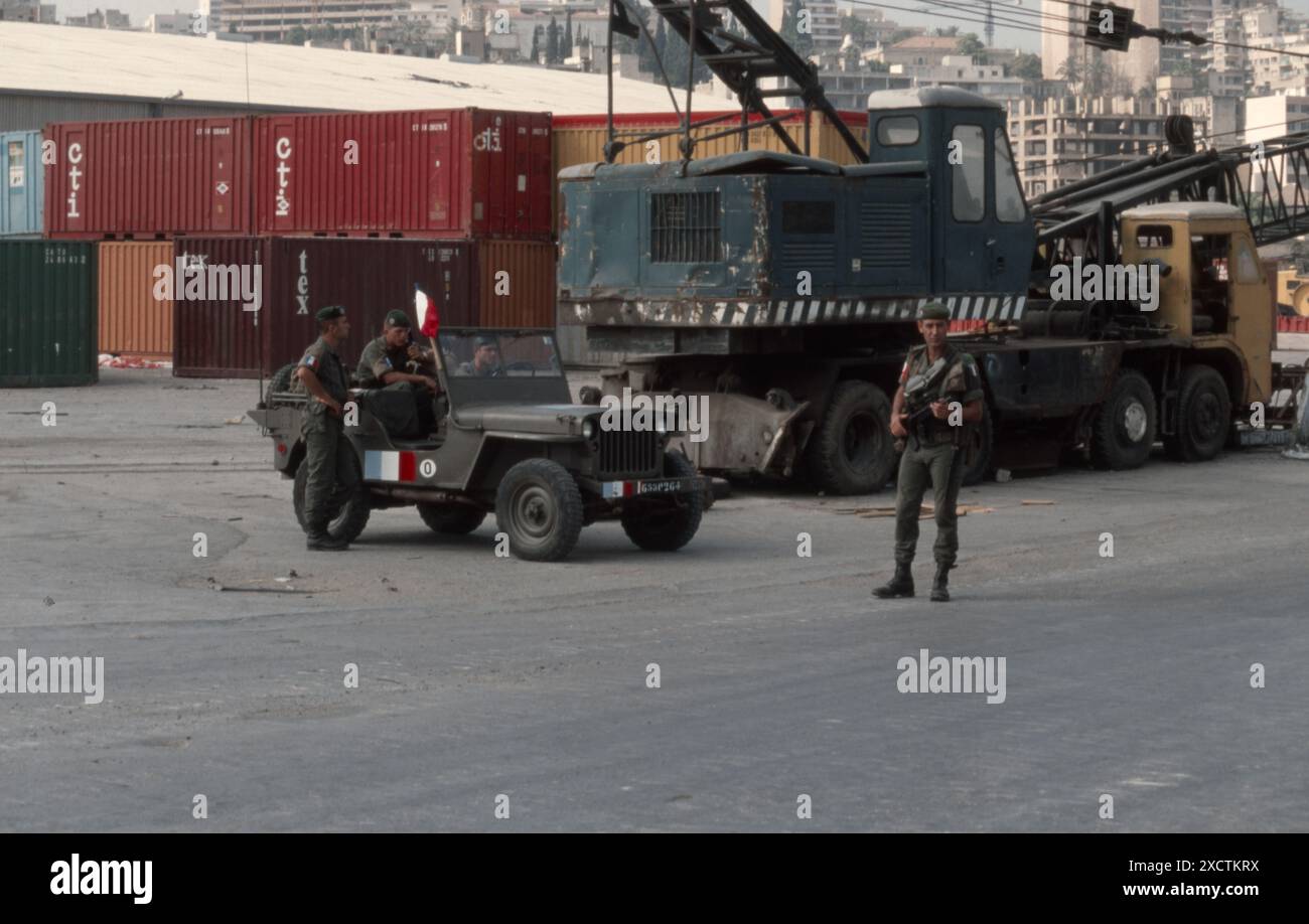 Lebanon war 1982 hi-res stock photography and images - Alamy