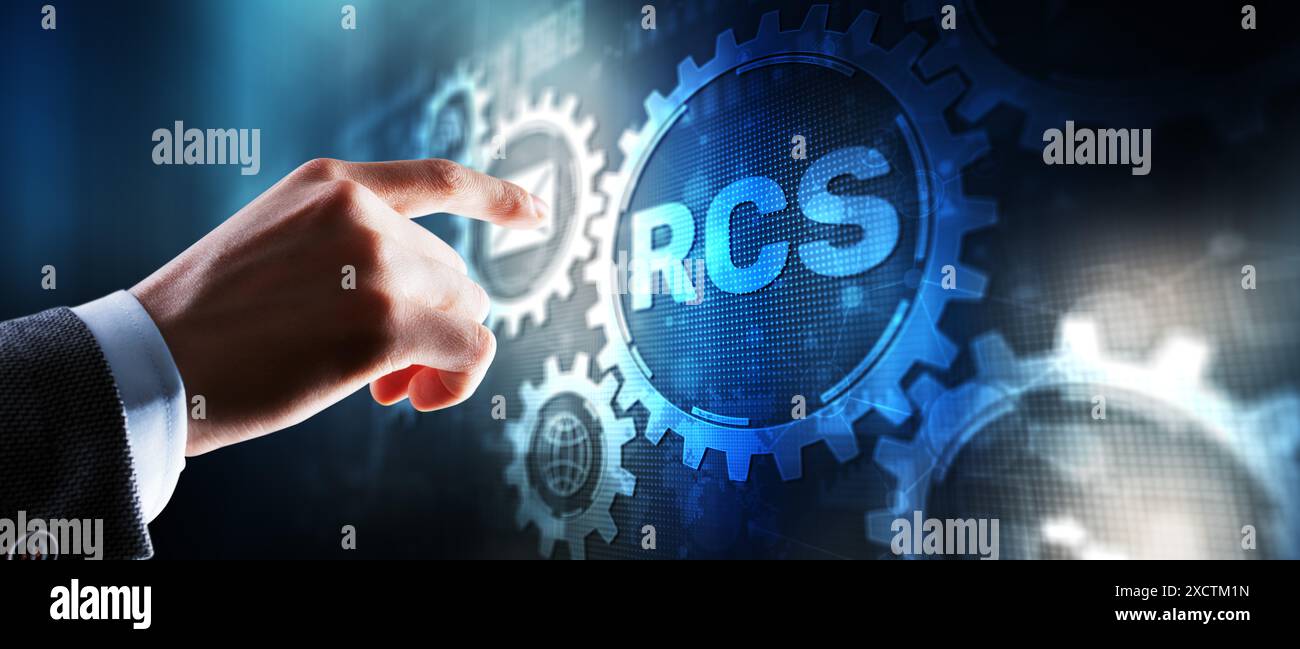 RCS. Rich Communication Services. Exchange messages between phones ...