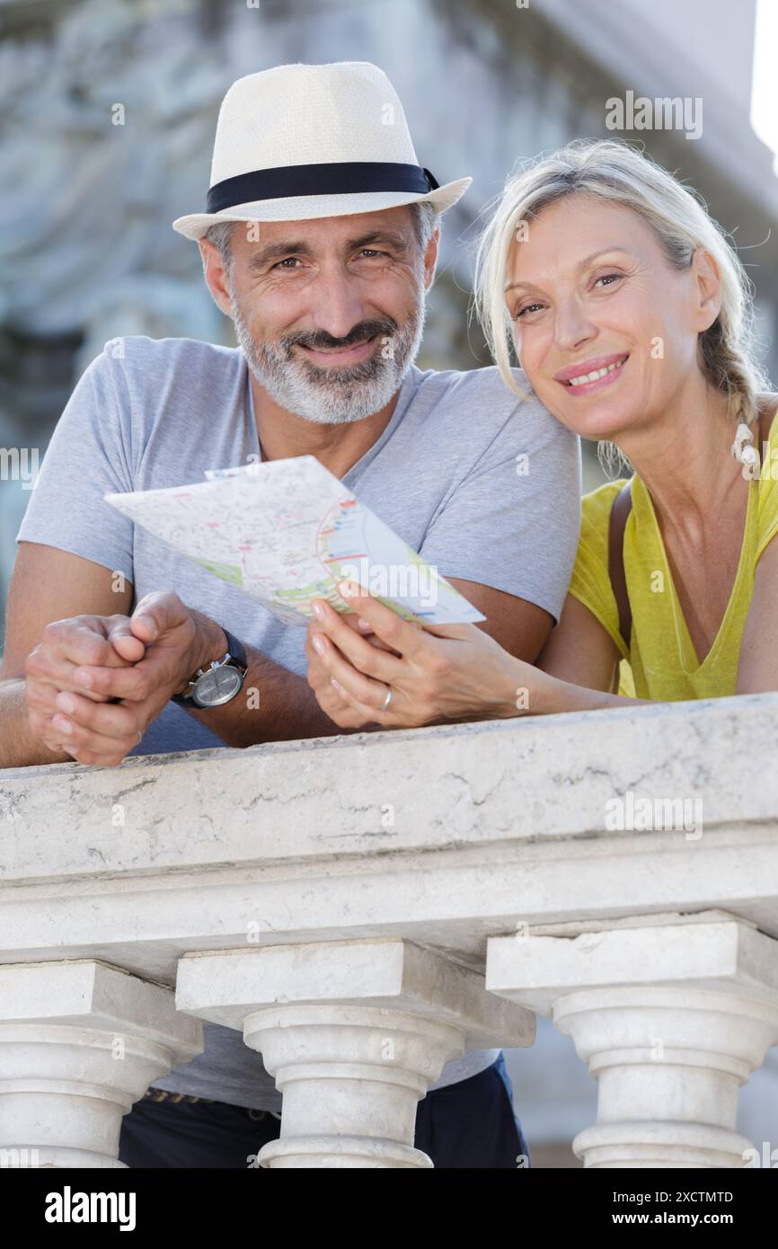 Happy loving spouses cuddling hi-res stock photography and images - Alamy