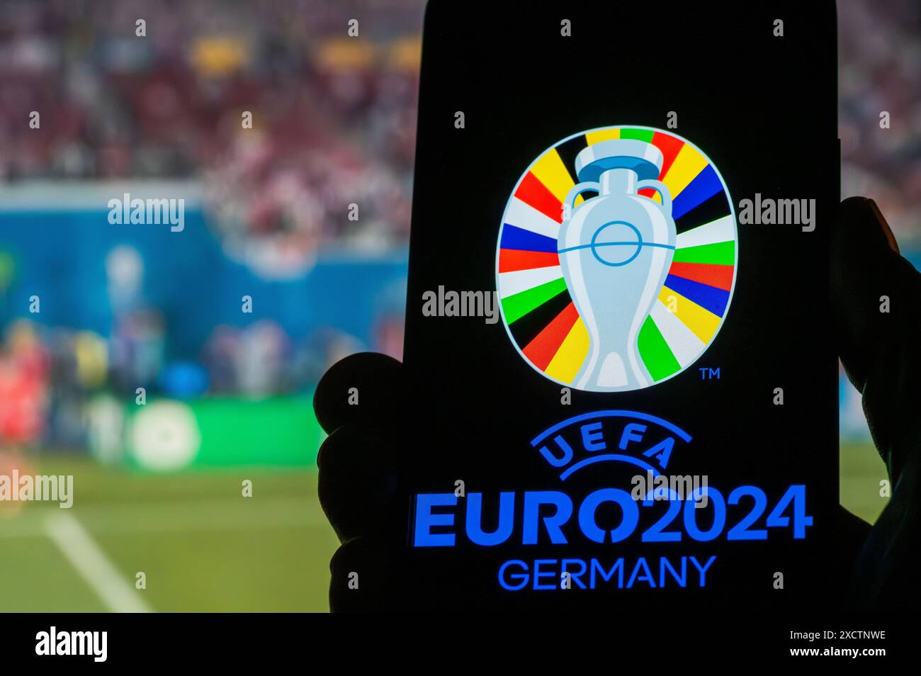 Germany Berlin 15.06.24 The 2024 UEFA European Football Championship ...