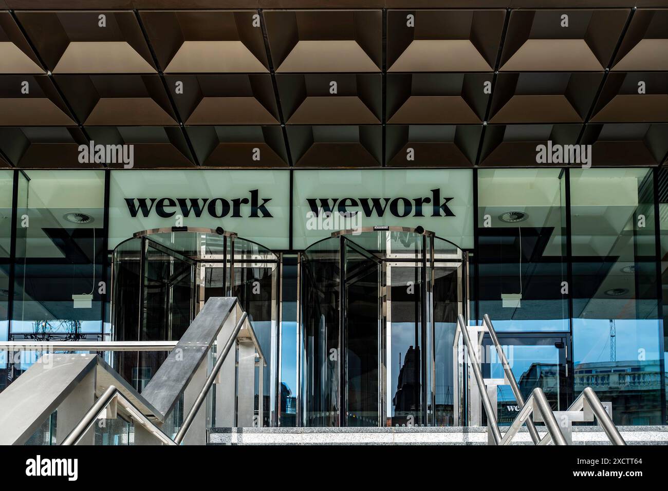 The new WeWork offices in The Central Plaza in Dame Street, Dublin ...