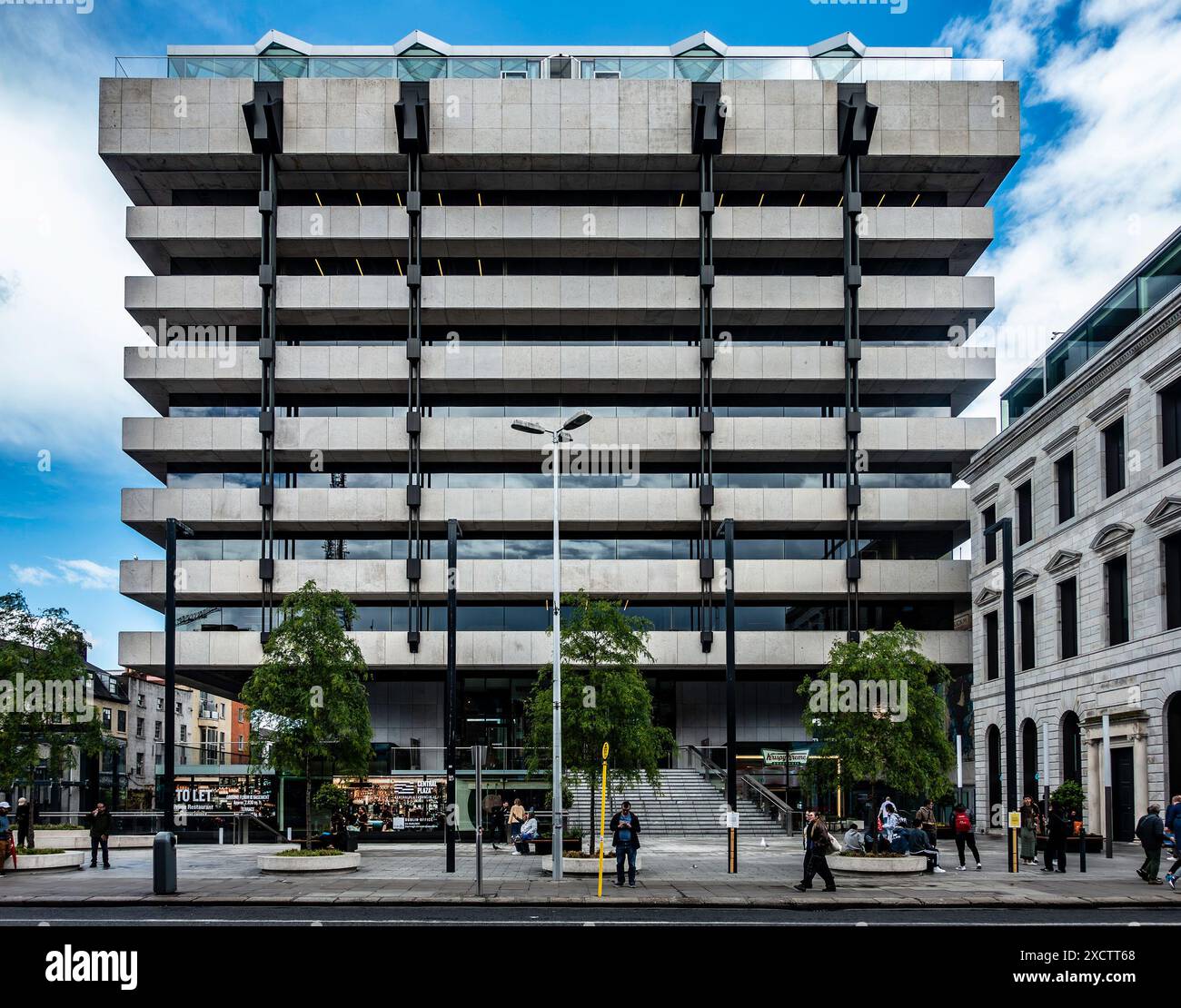 The Central Plaza Building in Dame Street, Dublin, Ireland.Formerly The ...