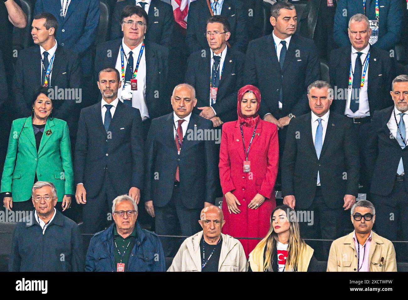 UEFA President Aleksander Ceferin , President of Turkey Recep Tayyip ...