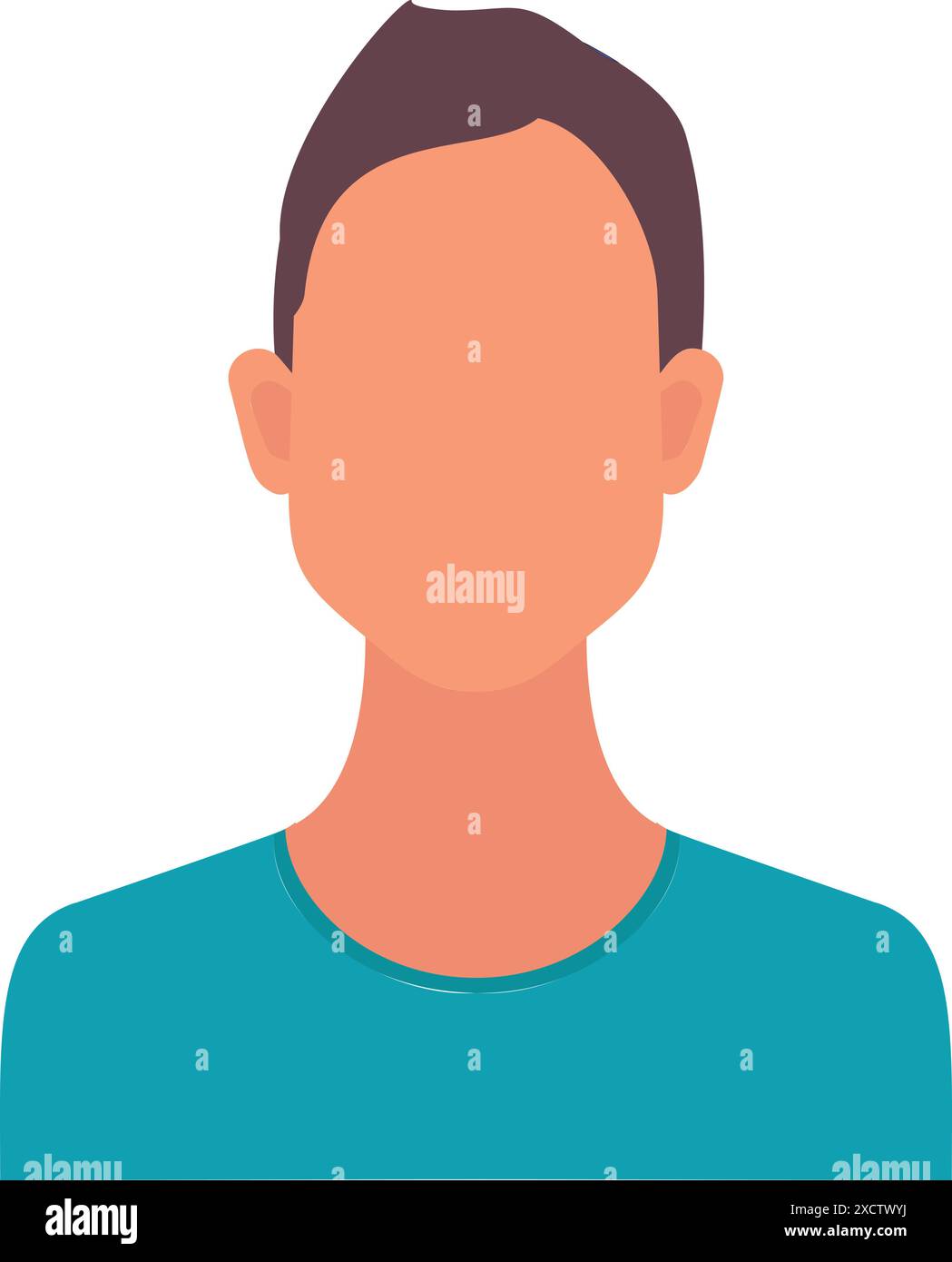 Man avatar character smartphone Cut Out Stock Images & Pictures - Alamy