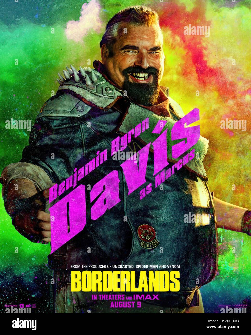 BORDERLANDS, US character poster, Benjamin Byron Davis, 2024 ...