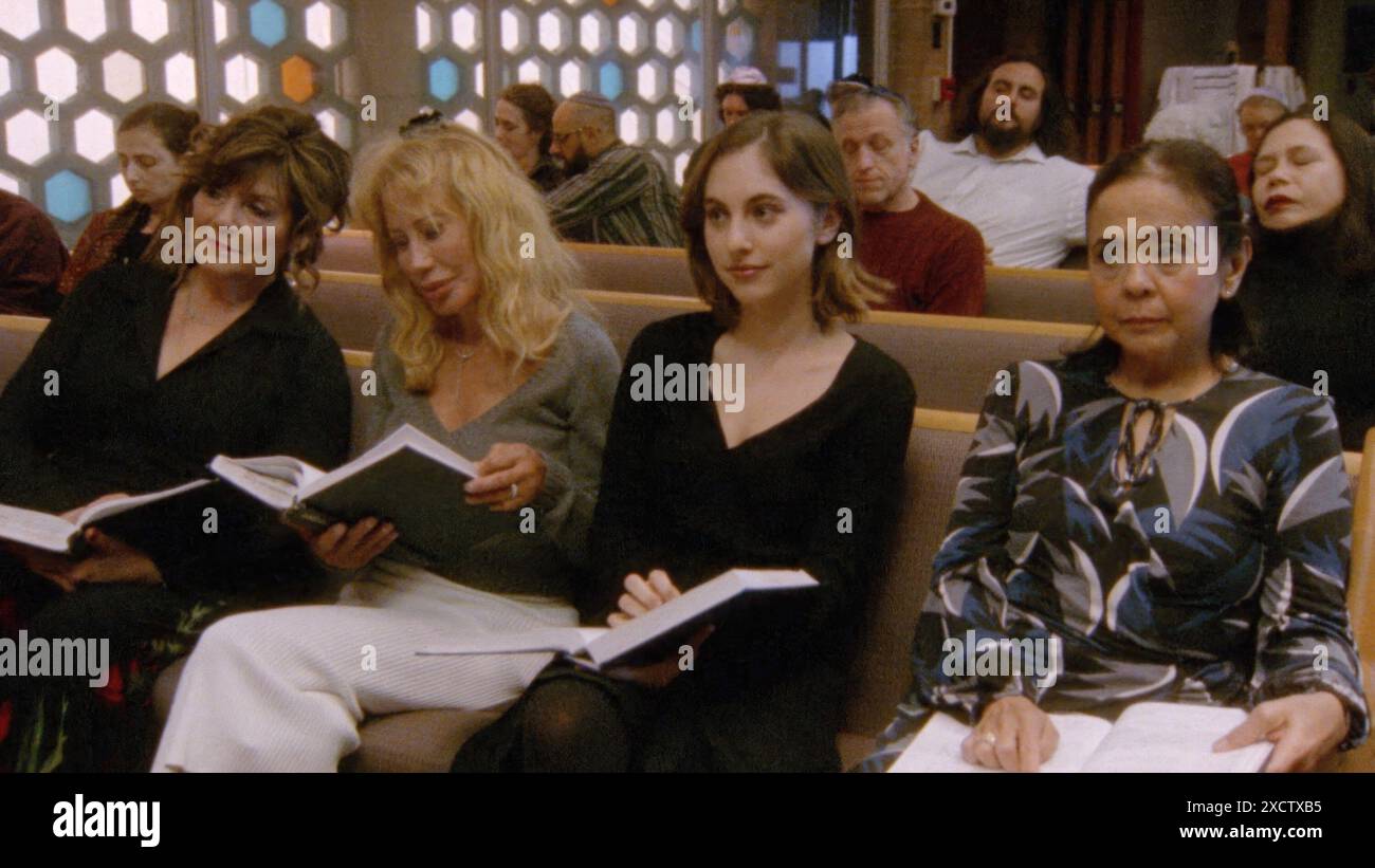 BETWEEN THE TEMPLES, front row from left: Caroline Aaron, Diane Lanyi ...