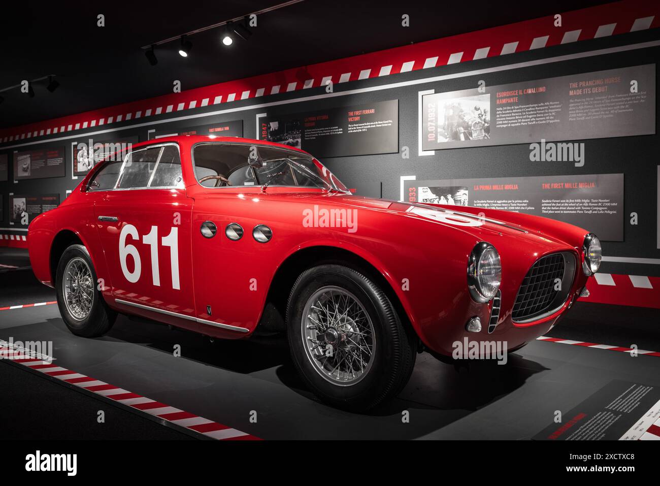 Ferrari Museum in Maranello Stock Photo - Alamy