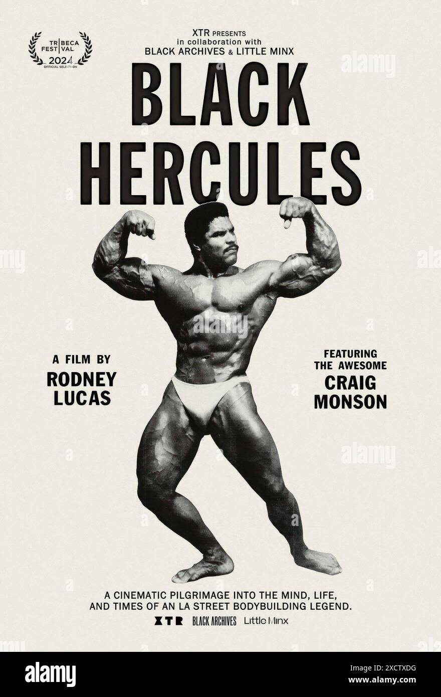 BLACK HERCULES, poster, Big Craig Monson, 2024. © XTR / Courtesy ...