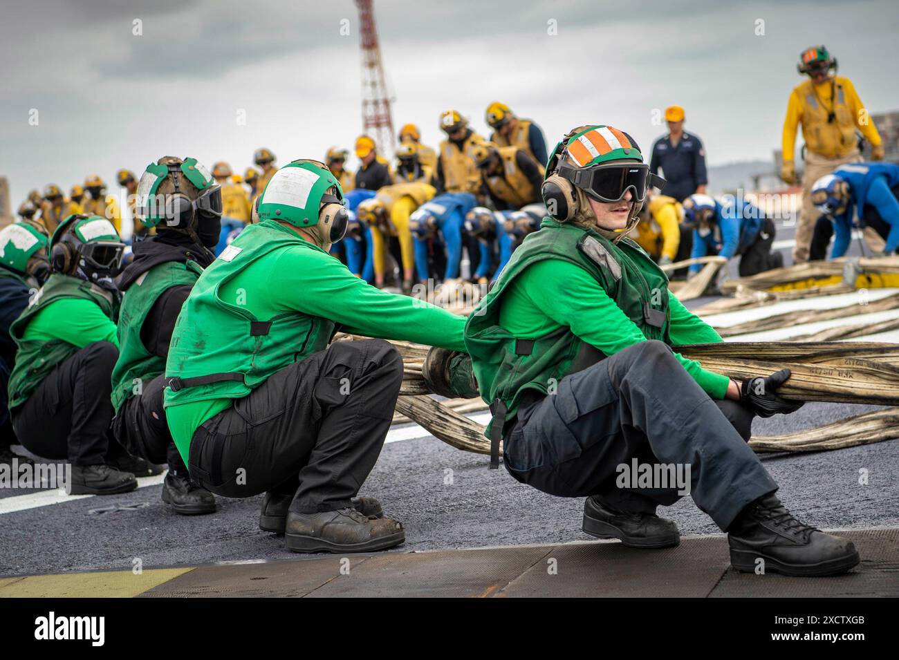 Usa. 2nd May, 2024. Aviation Boatswains Mate (Equipment) 2nd Class Kyle ...