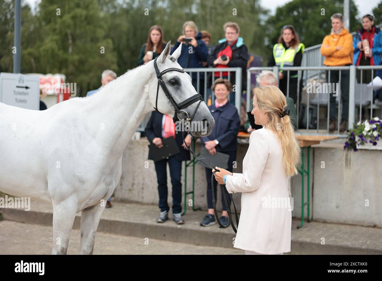 Lara de Liedekerke-Meier of Belgium with Hooney D'Arville during the ...