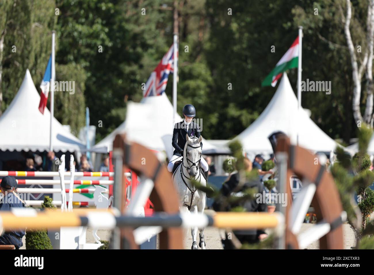 Isabella Innes Ker of Great Britain with Highway during the CCI5 ...