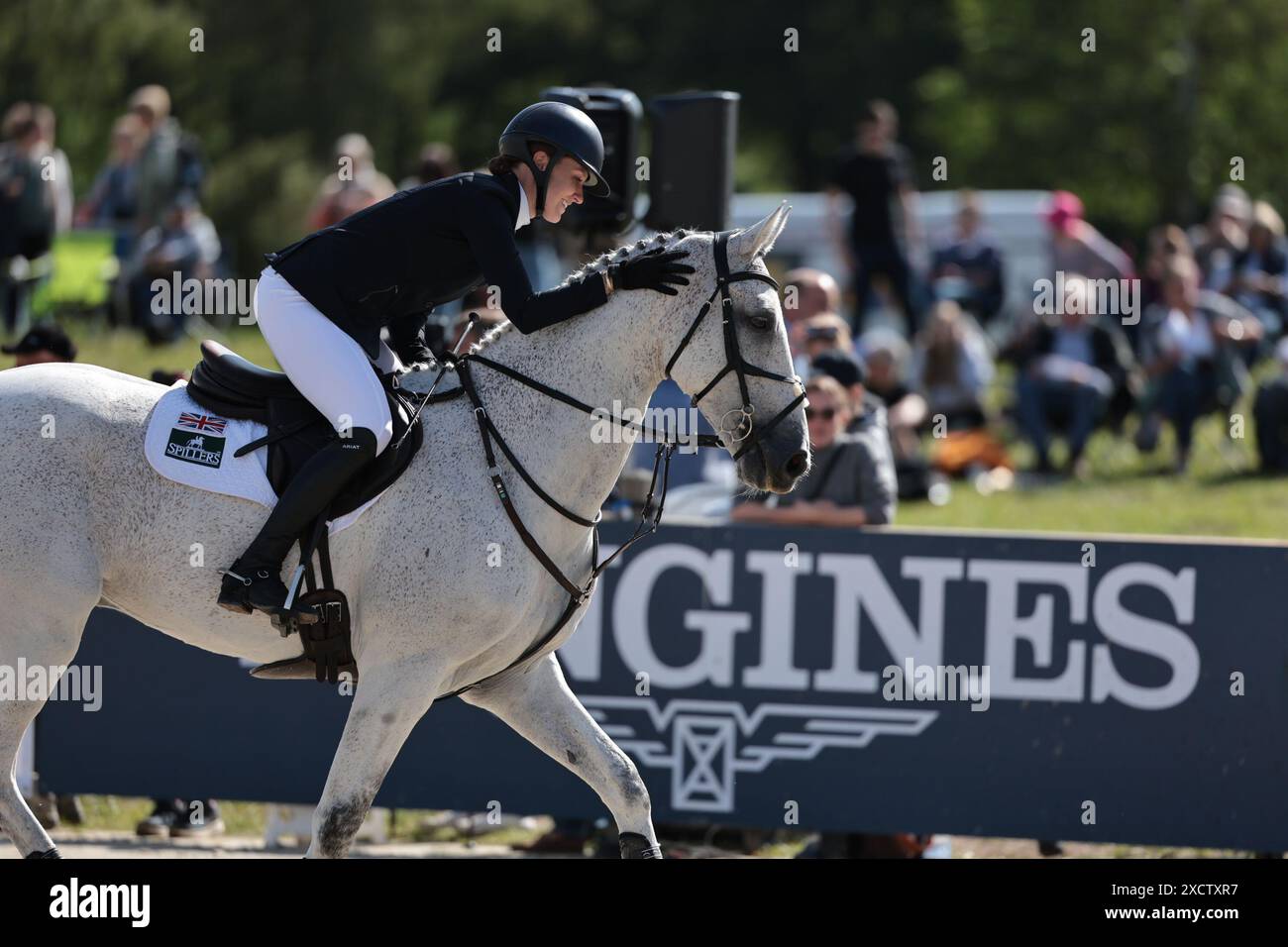 Isabella Innes Ker of Great Britain with Highway during the CCI5 ...