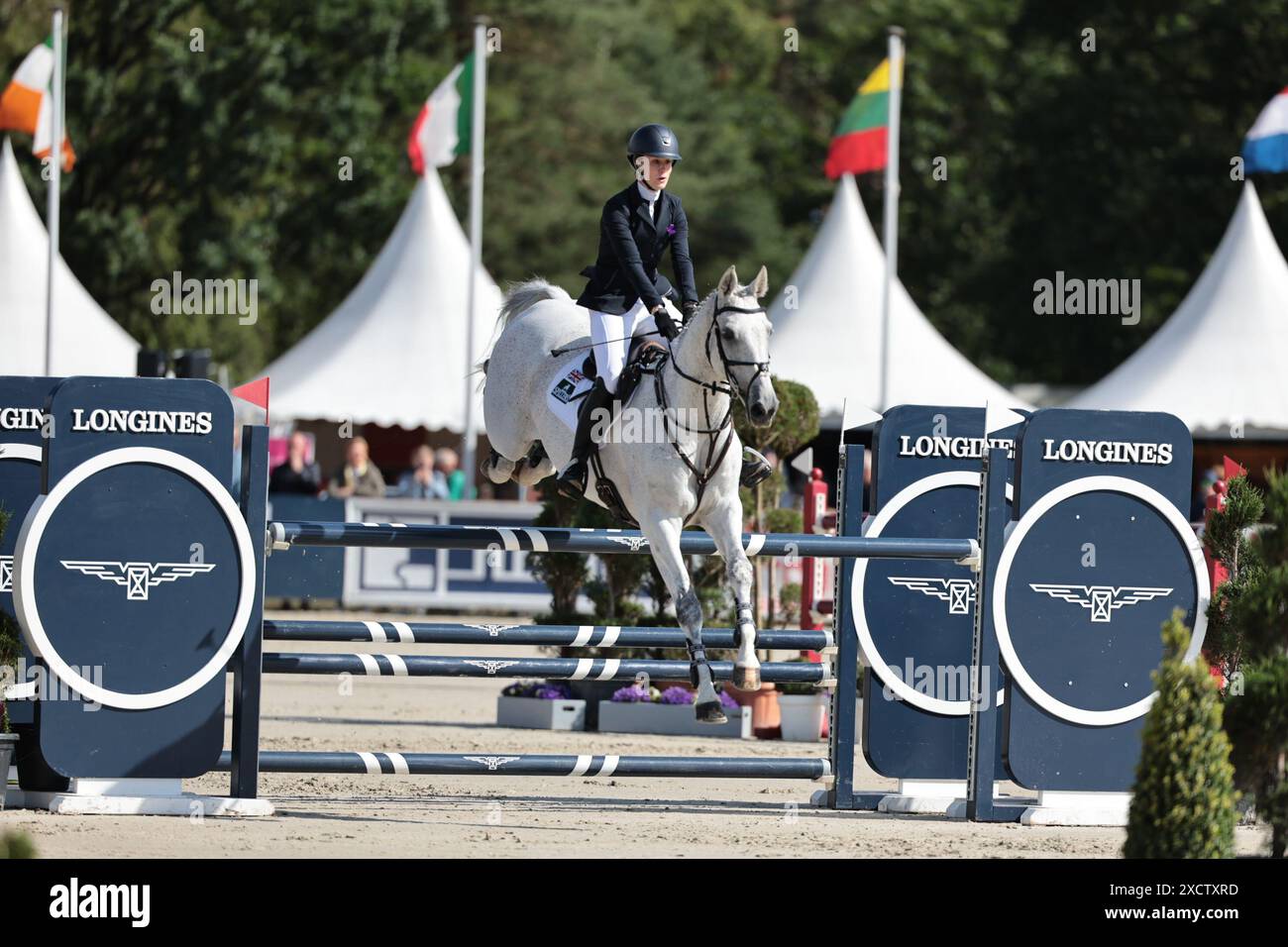 Isabella Innes Ker of Great Britain with Highway during the CCI5 ...