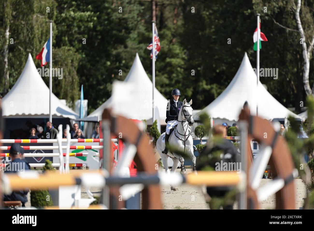 Isabella Innes Ker of Great Britain with Highway during the CCI5 ...