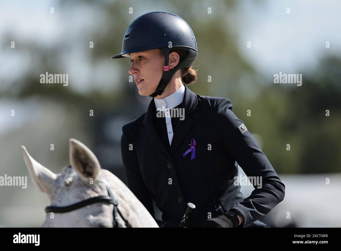 Isabella Innes Ker of Great Britain with Highway during the CCI5 ...