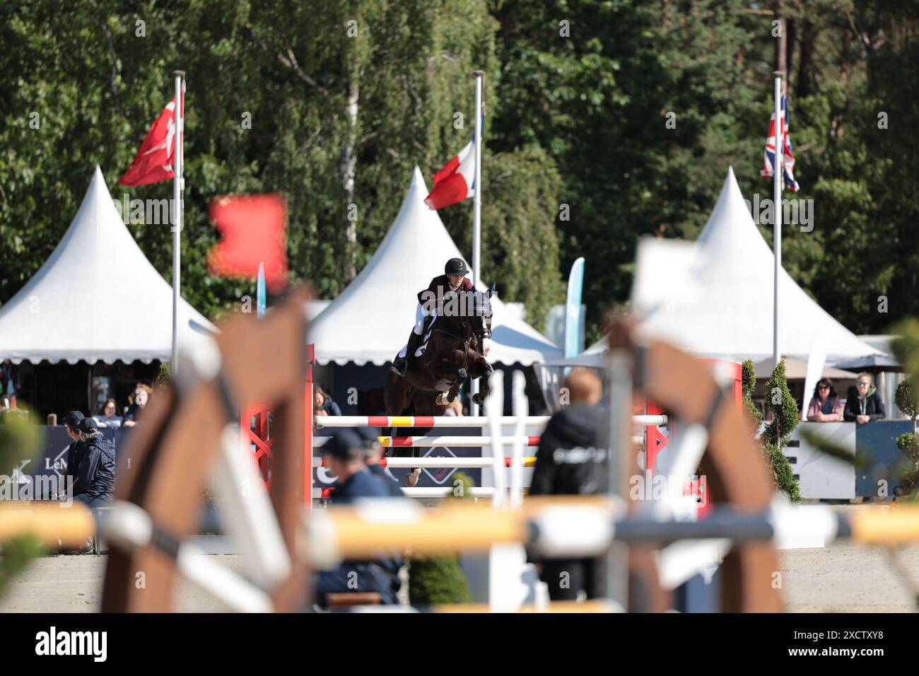 Muzi Pottinger of New Zealand with Good Timing during the CCI5 ...