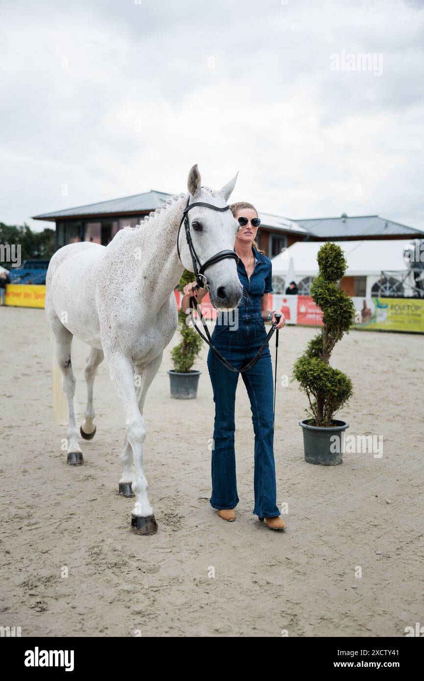 Emily Hamel of USA with Corvett during the CCI5* second horse ...