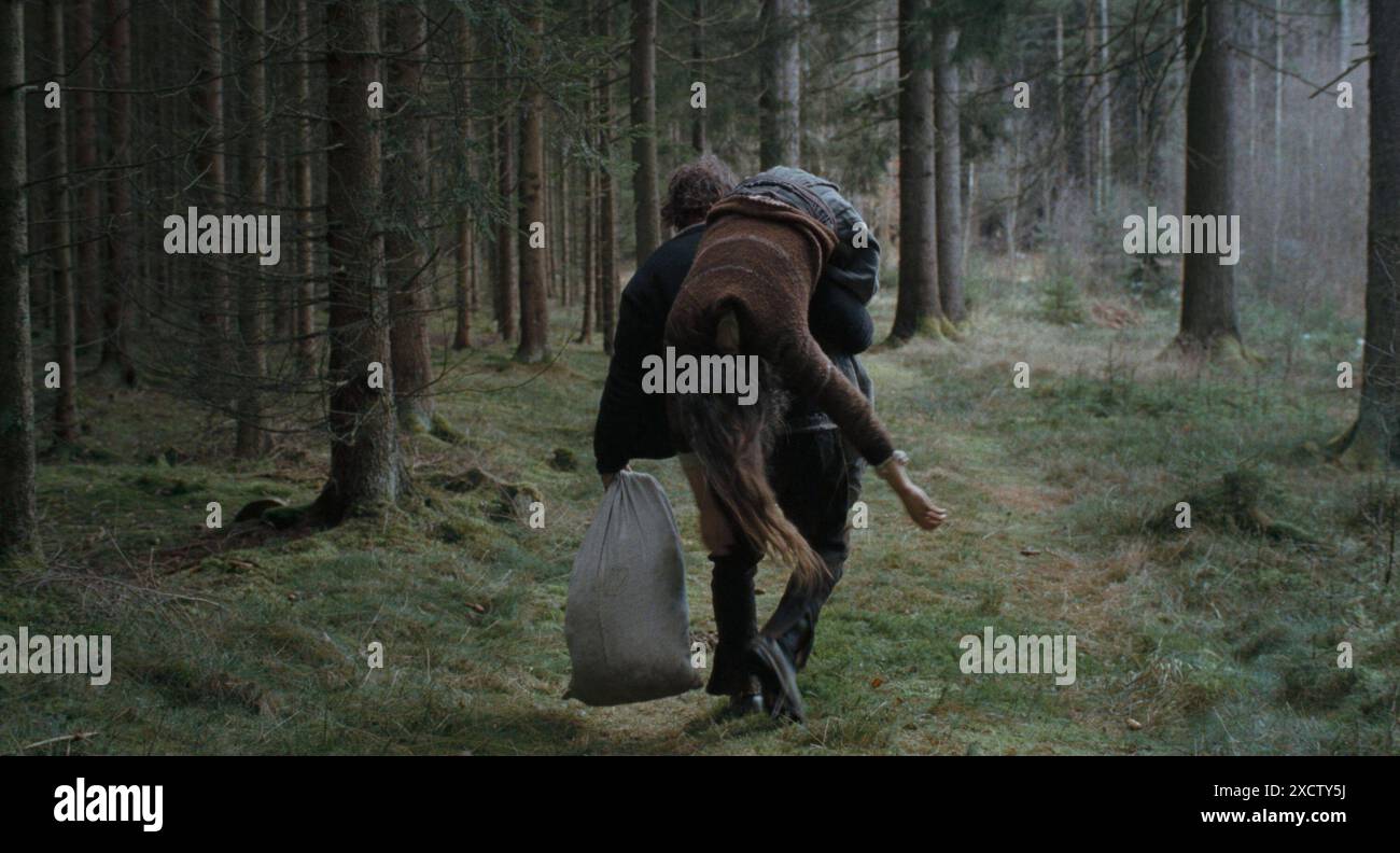 THE DEVIL'S BATH, (aka DES TEUFELS BAD), David Scheid, carrying Anja ...