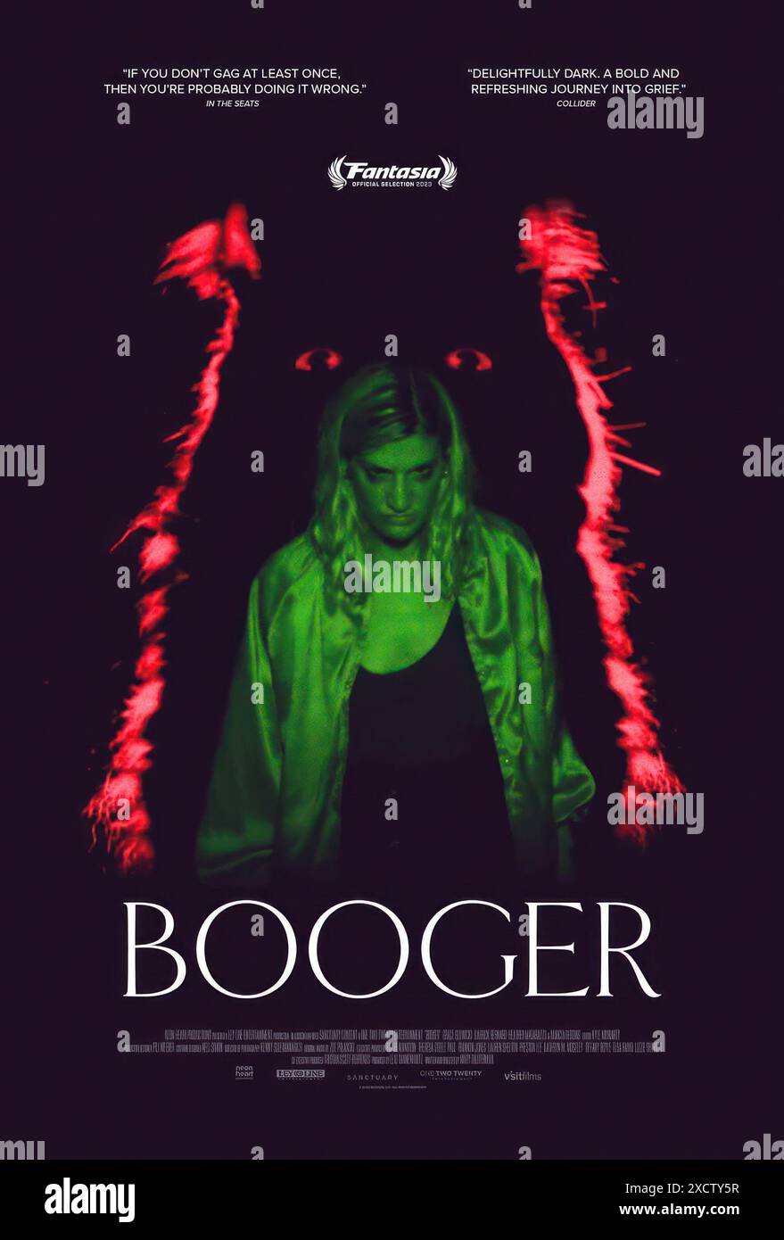 BOOGER, US poster, Grace Glowicki, 2023. © Visit Films / Courtesy ...