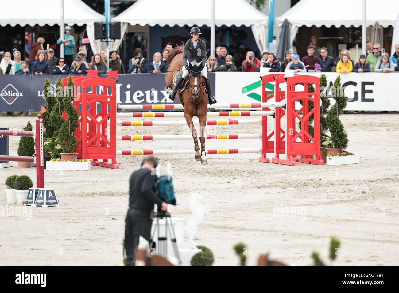 Sandra Auffarth of Germany with Viamant Du Matz during the CCI4*-S ...
