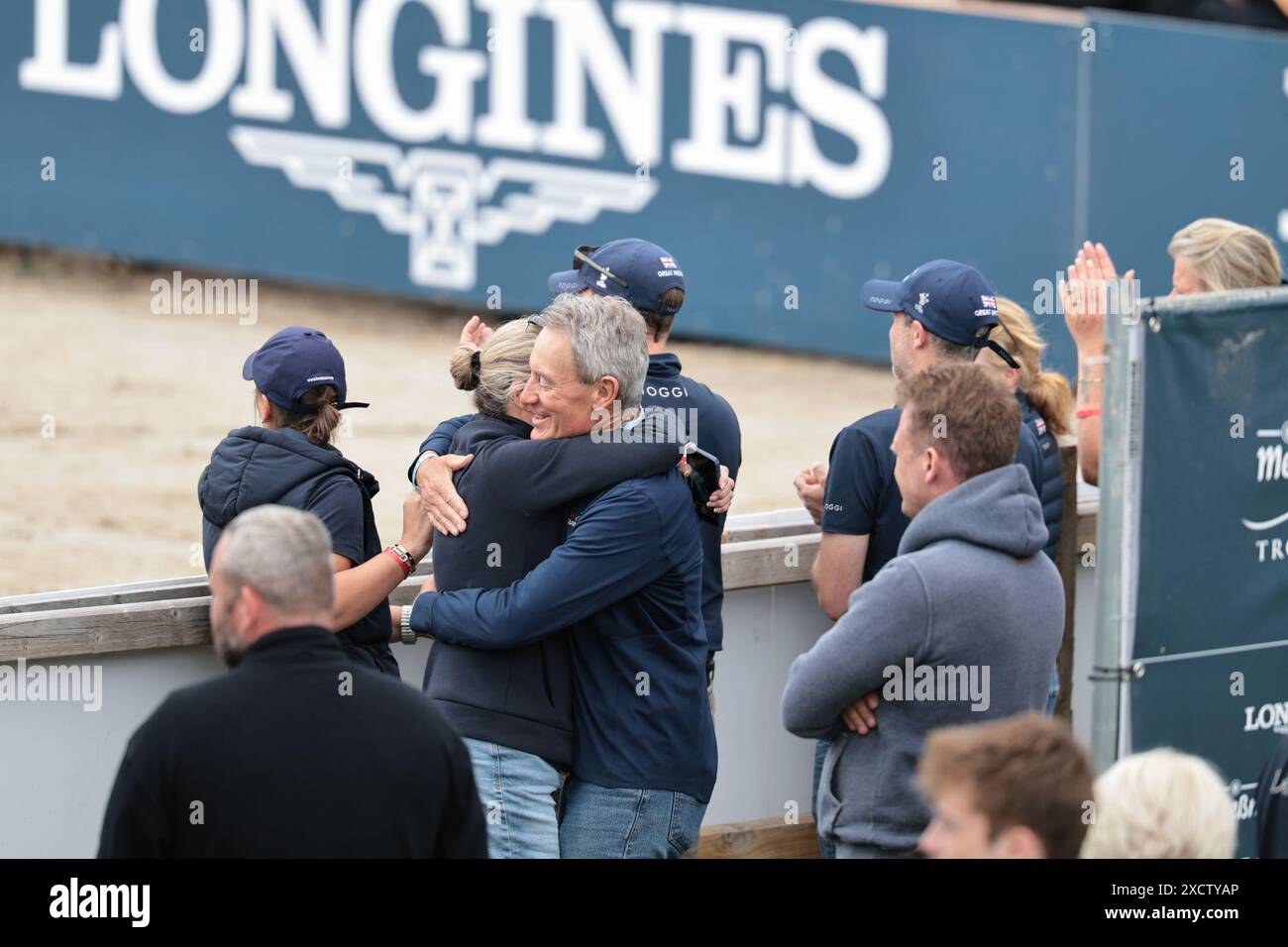 Yasmin Ingham of Great Britain with Banzai Du Loir during the CCI4*-S ...