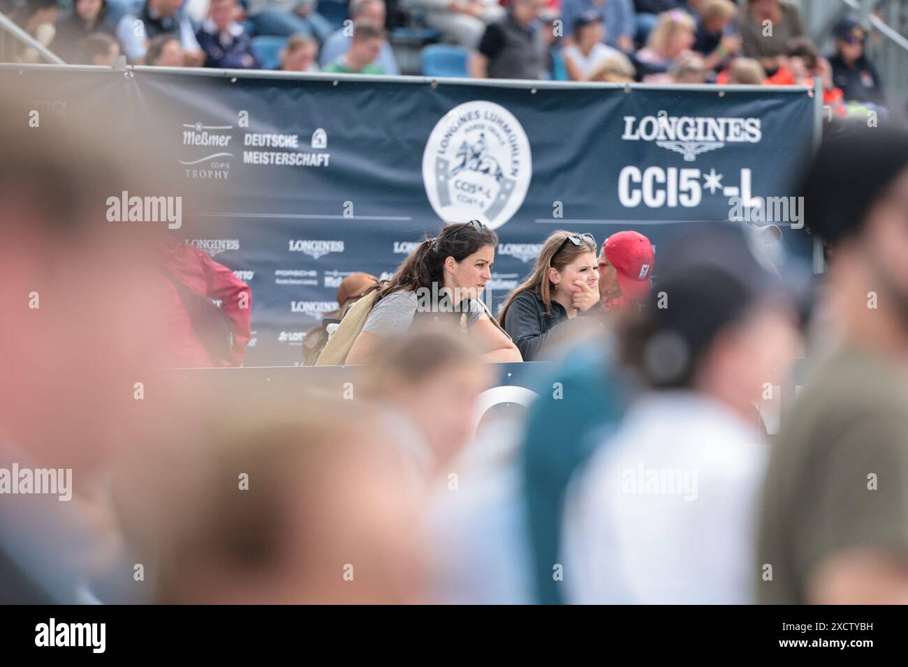 Lara de Liedekerke-Meier of Belgium with Origi during the CCI4*-S ...