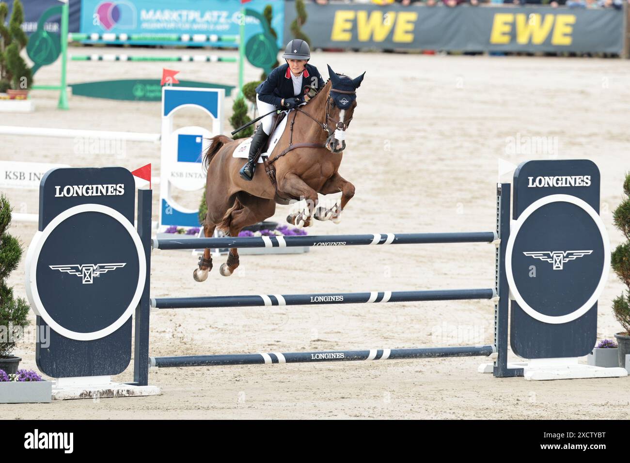 Yasmin Ingham of Great Britain with Banzai Du Loir during the CCI4*-S ...