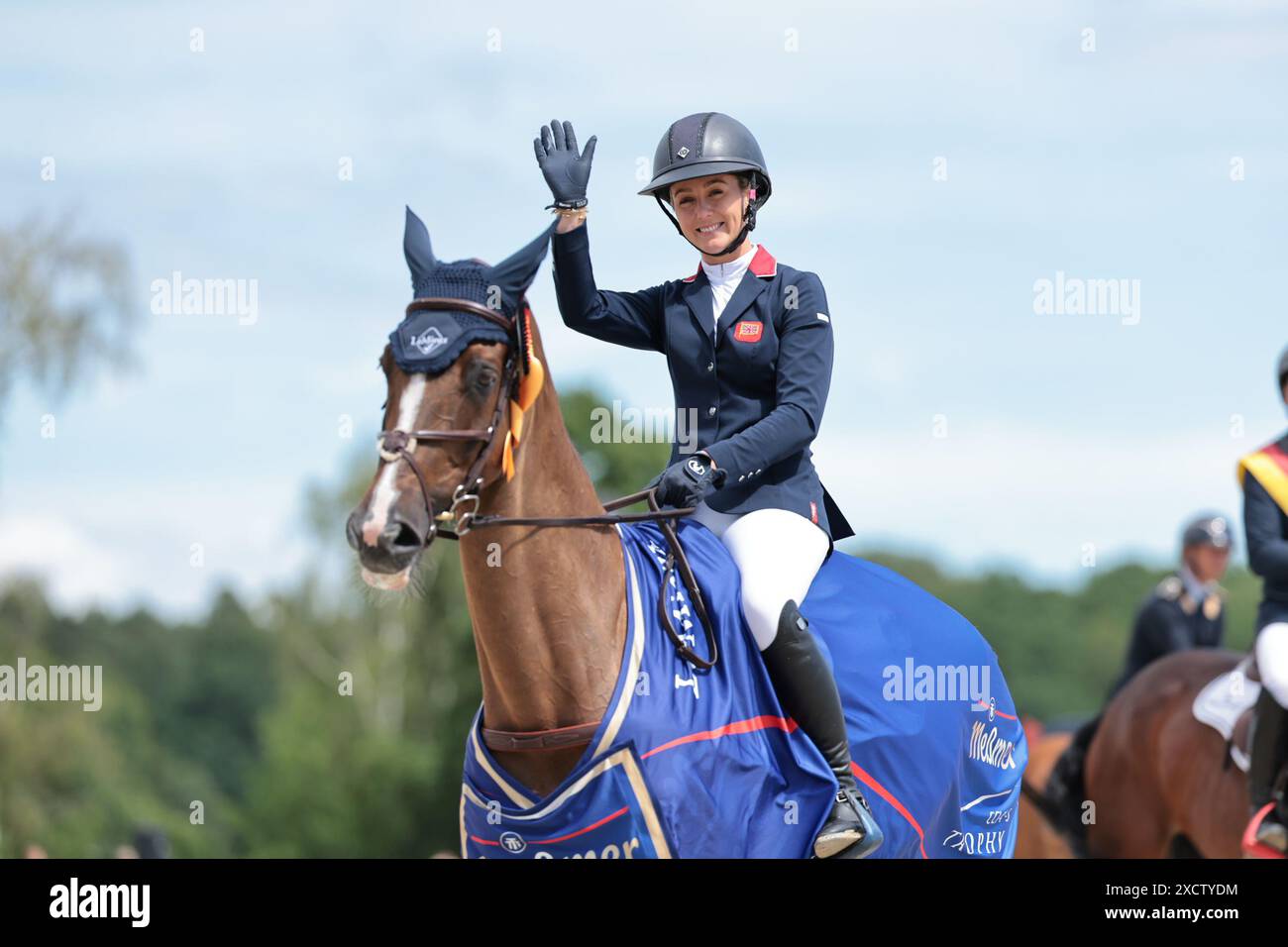 Yasmin Ingham of Great Britain with Banzai Du Loir during the CCI4 ...