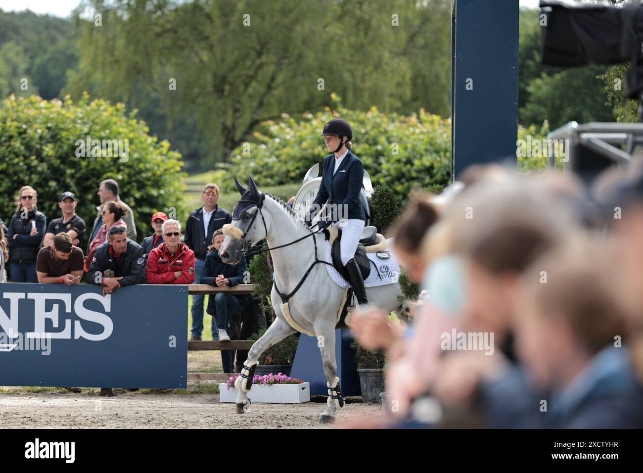 Lara de Liedekerke-Meier of Belgium with Hooney D'Arville during the ...