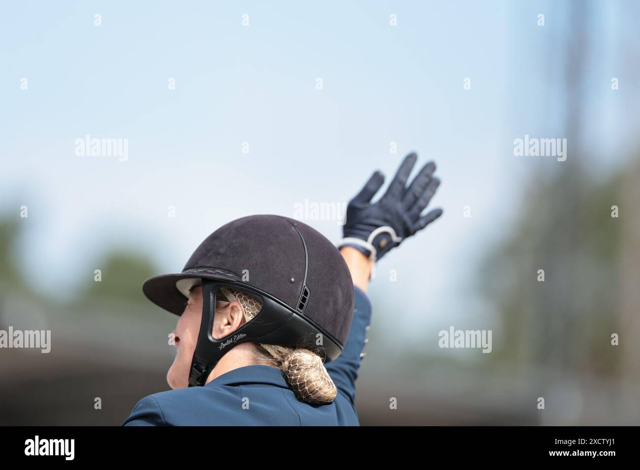 Lara de Liedekerke-Meier of Belgium with Hooney D'Arville during the ...