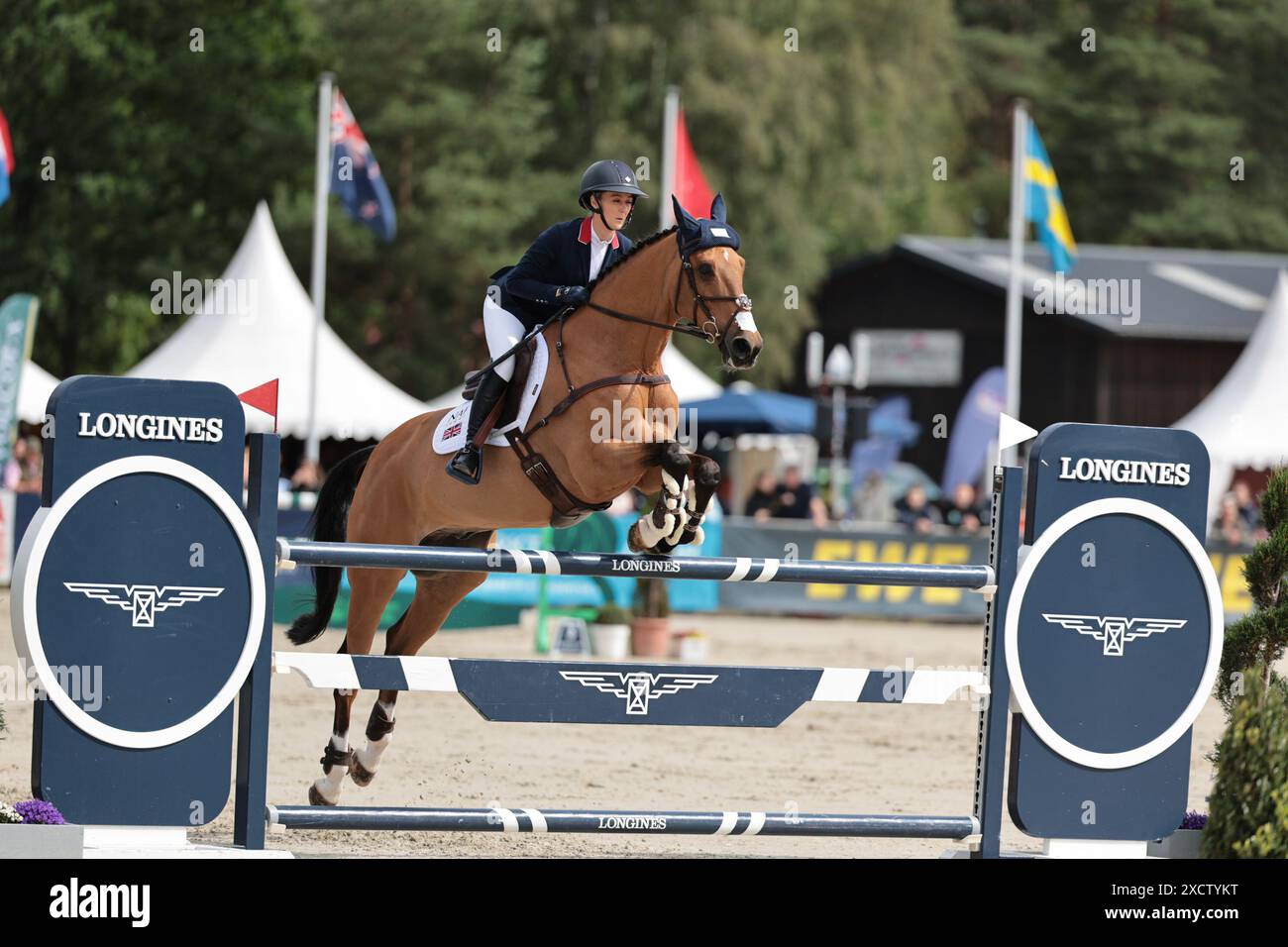 Yasmin Ingham of Great Britain with Rehy Dj during the CCI5 ...